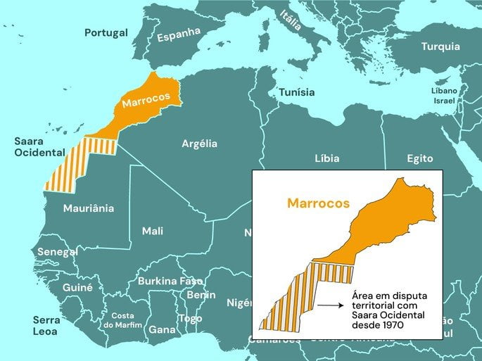 Marrocos: onde fica, história e características - Blog Toda Matéria
